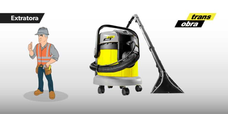 Aluguel de Extratoras para Limpeza Profunda de Estofados - Trans Obra
